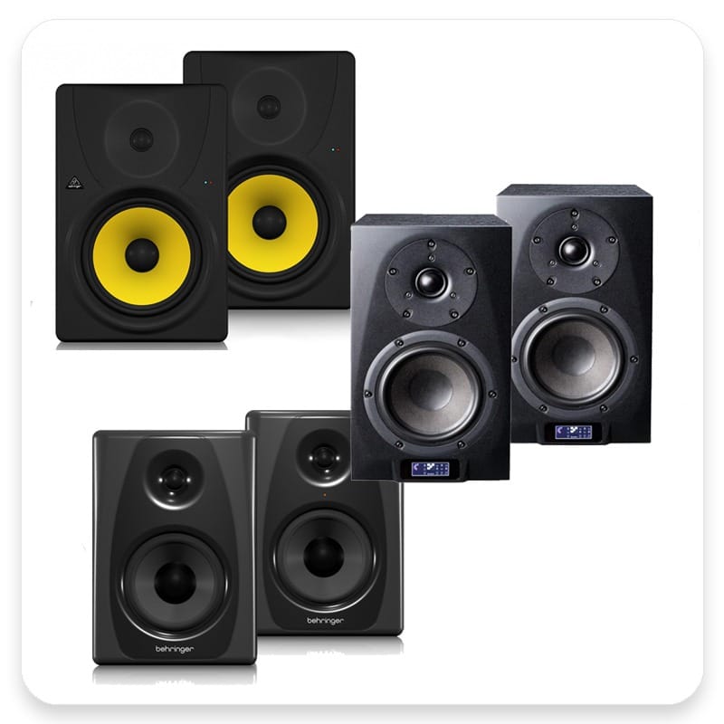 Monitor Speakers - Bij ProFM Broadcast
