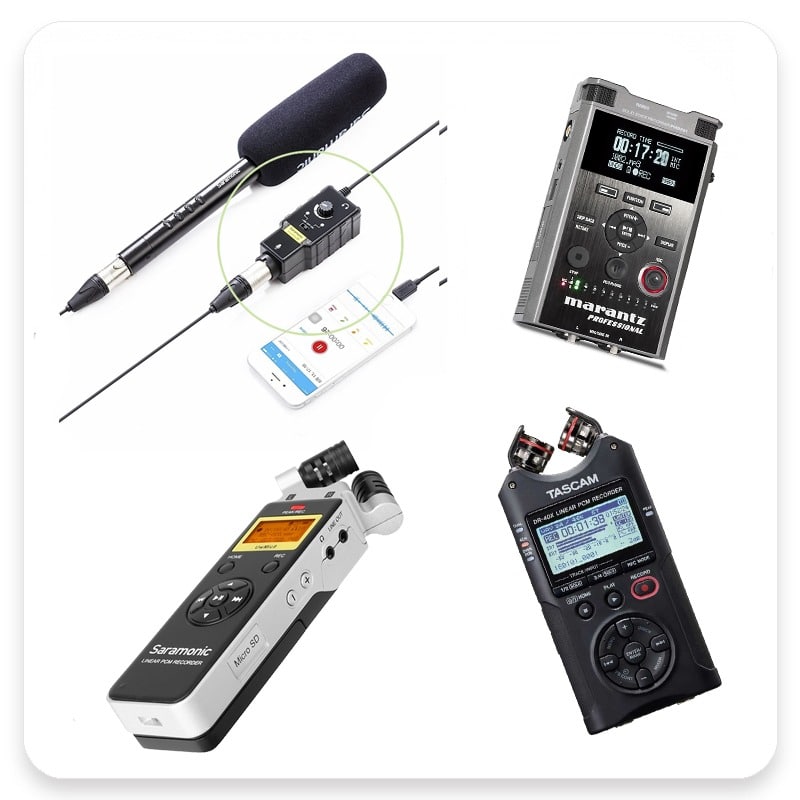 Portable Reportage Recorders - Bij ProFM Broadcast