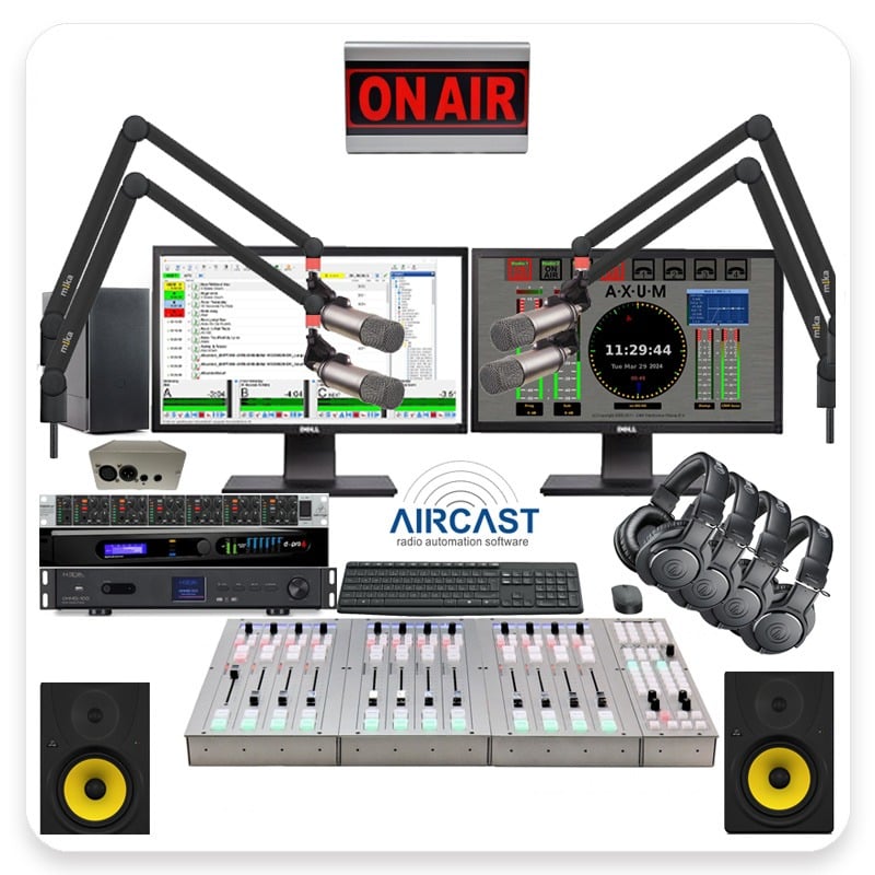Radio Studio Sets - Bij ProFM Broadcast